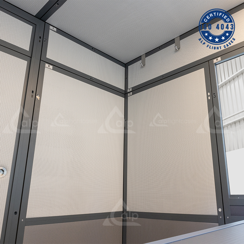 INTERPRETER BOOTH FOR 1 PERSON FITTING THE ISO ISO 4043 – ALP FLIGHT C ...