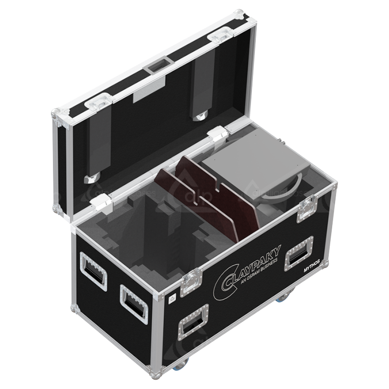 ALP FLIGHT CASES 2x CLAY PAKY MYTHOS - WHEELS – ALP Flight Cases