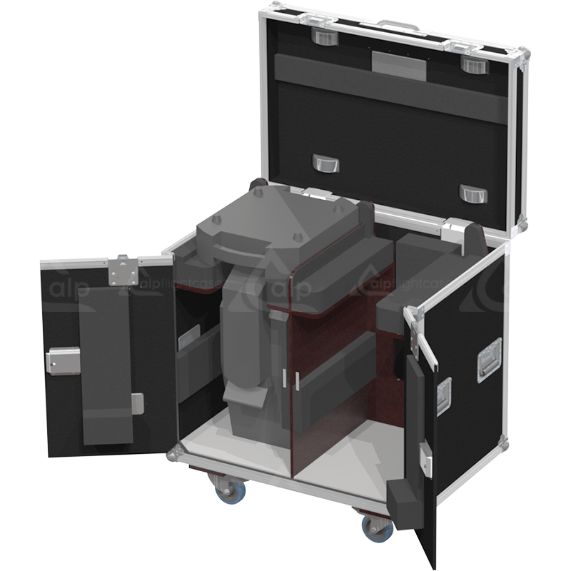 ALP FLIGHT CASES 2X LEDING RAZER 440 - WHEELS – ALP Flight Cases