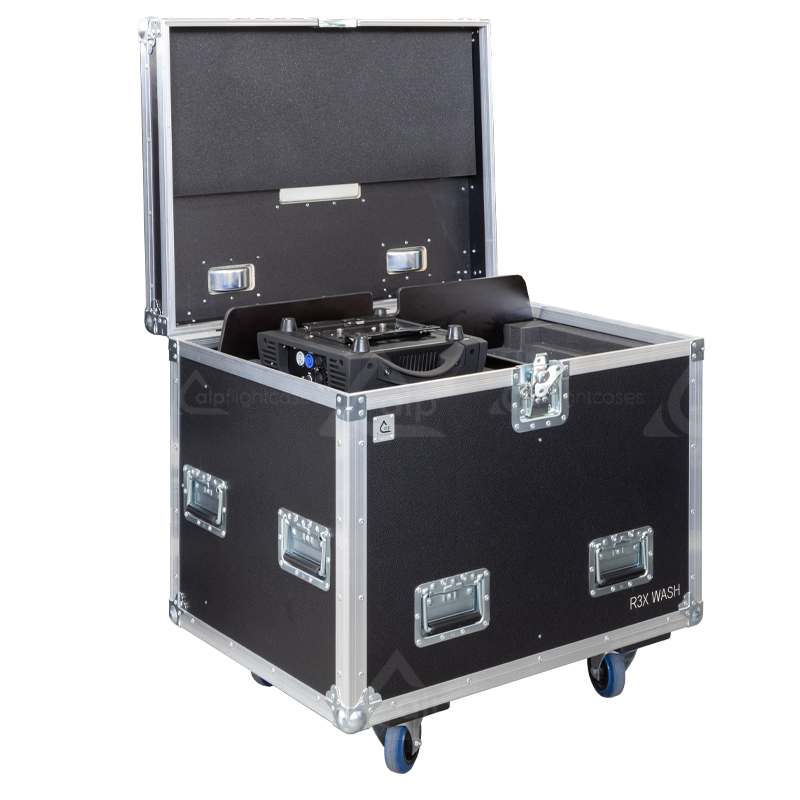 ALP FLIGHT CASES 2X CHAUVET ROGUE R3X WASH - WHEELS – ALP Flight Cases