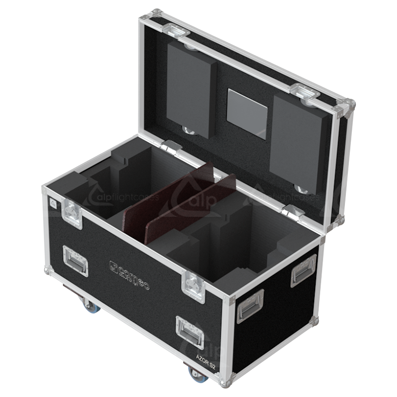 ALP FLIGHT CASES 2X CAMEO AZOR® S2 - WHEELS – ALP Flight Cases