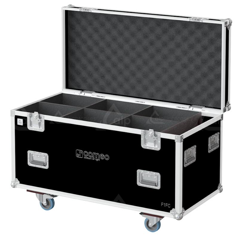 ALP FLIGHT CASES 4X CAMEO F1 FC - WHEELS – ALP Flight Cases