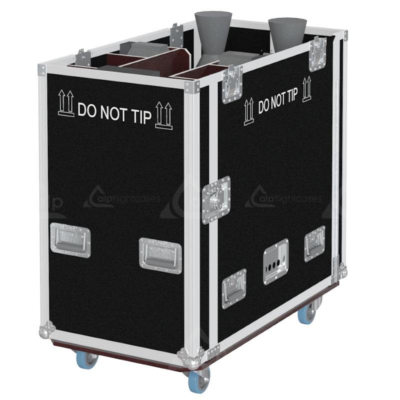 ALP FLIGHT CASES 1x OMEGA PRO HAZER CO2 - WHEELS – ALP Flight Cases