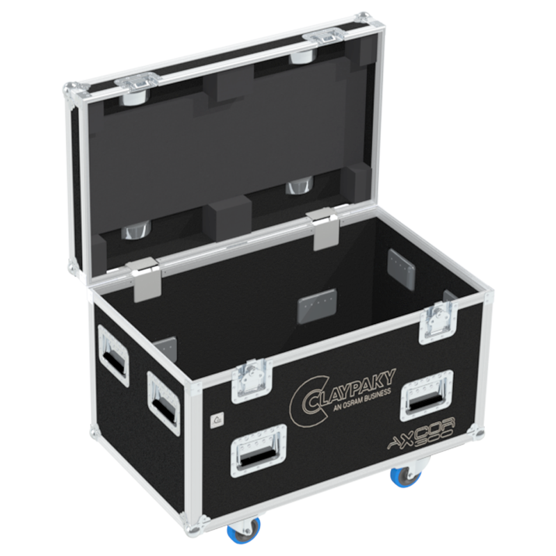 ALP FLIGHT CASES UNIVERSEL 2x CLAY PAKY AXCOR BEAM 300 V3 - WHEELS ...